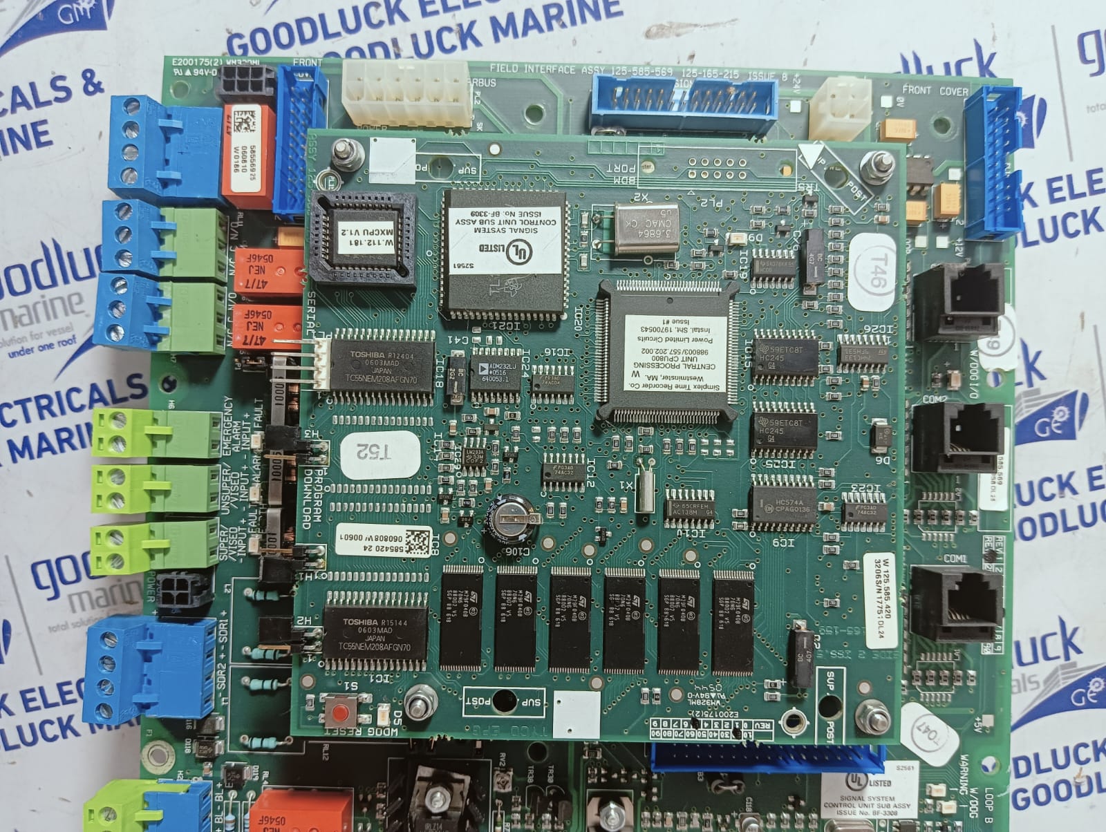 Tyco Field Interface Assy 125-585-569 125-165-215 Expansion I/O With ...